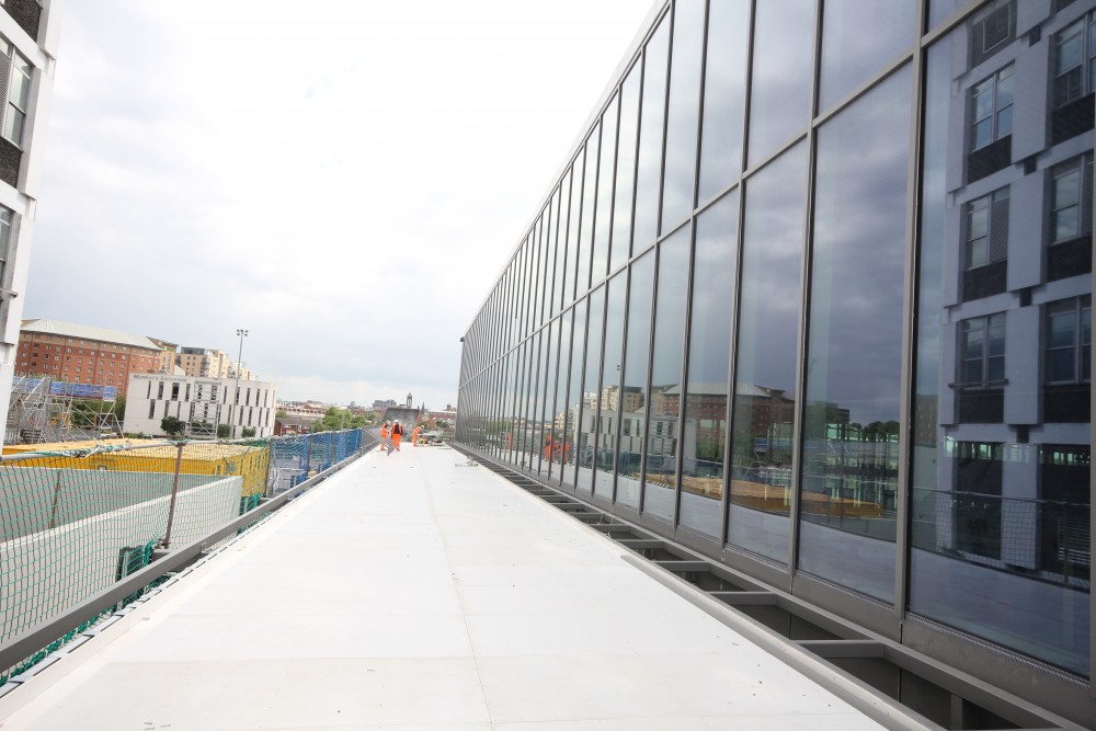 BELFAST TRANSPORT HUB FEATURES MAGPLY AI FIRE RESISTANT ROOF BUILD-UP ...