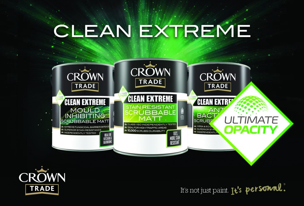 CROWN’S CLEAN EXTREME HAS OPACITY COVERED | Building Specification