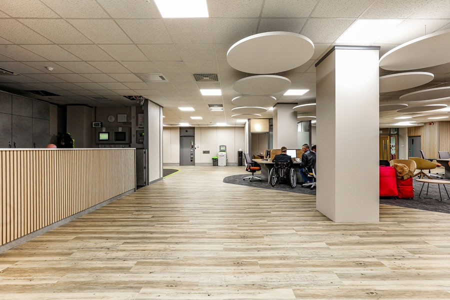 Gerflor and Gradus wow visitors and staff with stunning install at ...