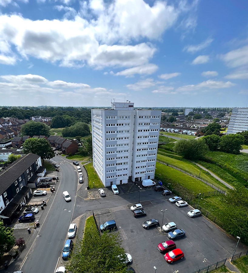 Largest wireless installation of its kind protects high-rise ...