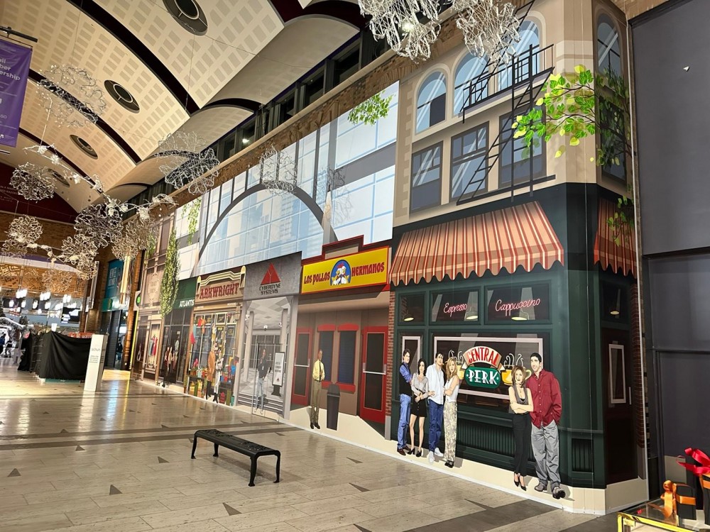 A spectacular collage unveiled at Touchwood Shopping Centre's secret ...