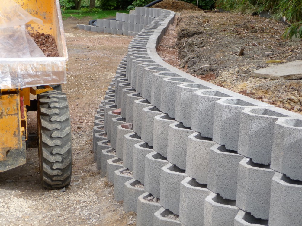 Dry-Build Solutions for earth retention or noise absorption. | Building ...