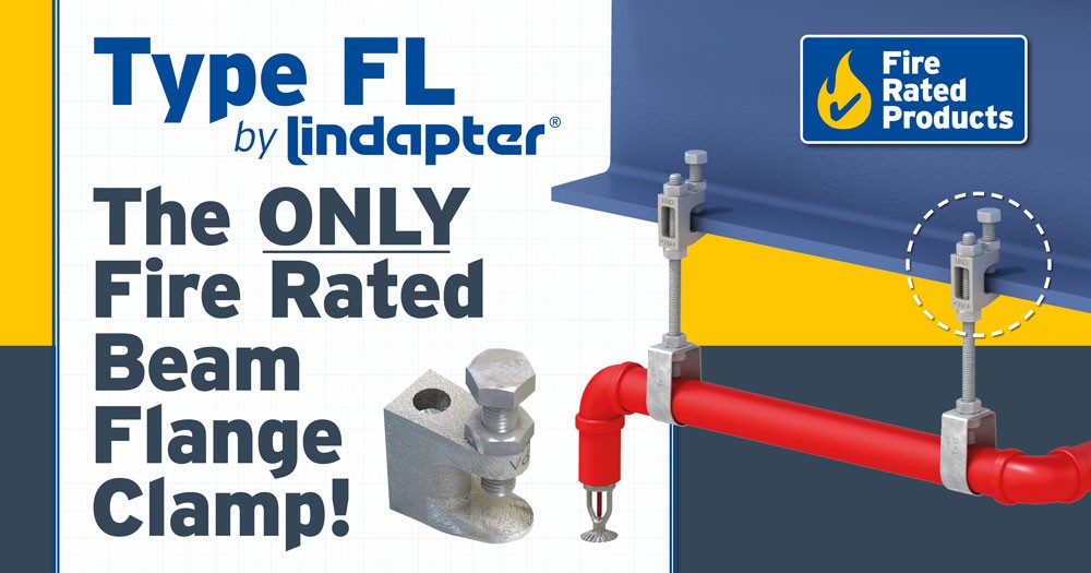 Type FL by Lindapter – The ONLY Fire Rated Beam Flange Clamp ...